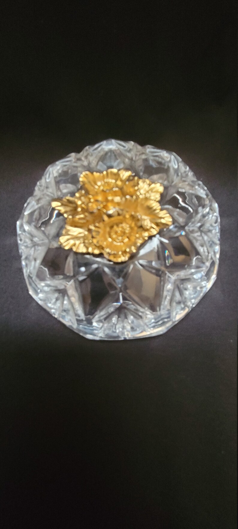 2 Crystal Ring Holder by Shannon and Rcr/crystal Trinket Box by ...
