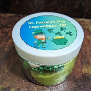 Handmade St. Patrick's Day Play Dough Sensory Jars - Etsy