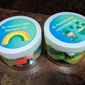 Handmade St. Patrick's Day Play Dough Sensory Jars - Etsy