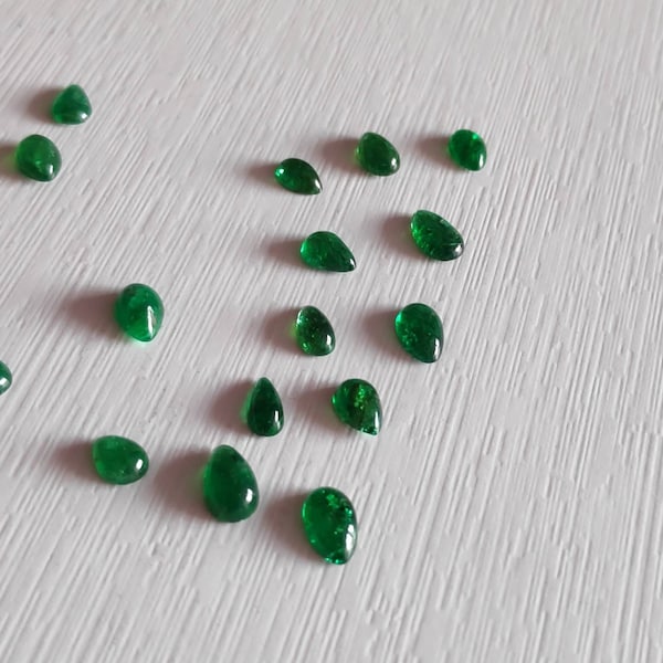 Emerald Teardrop - Etsy