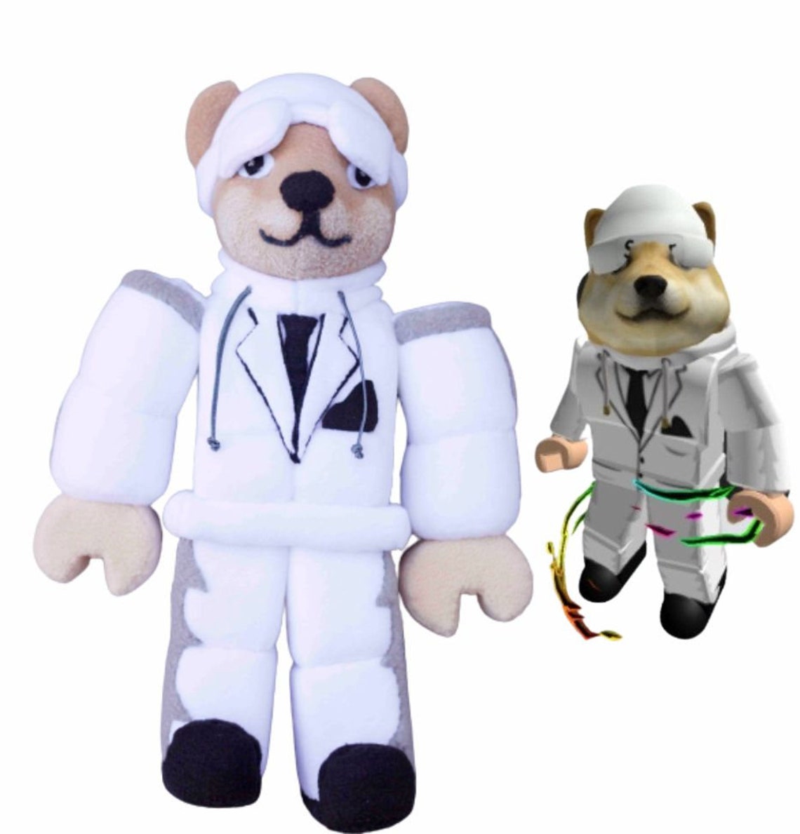 Custom plush from kids drawing costom plush toy Roblox | Etsy