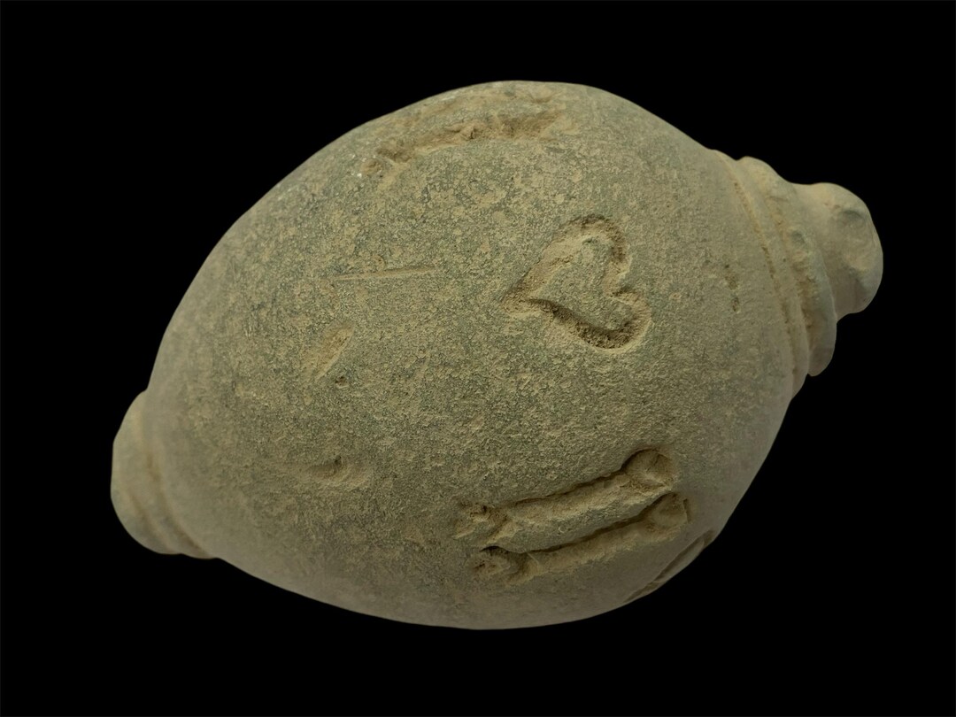 Byzantine Rare Hand Grenade ( Greek Fire),fire Bomb Decorated With ...