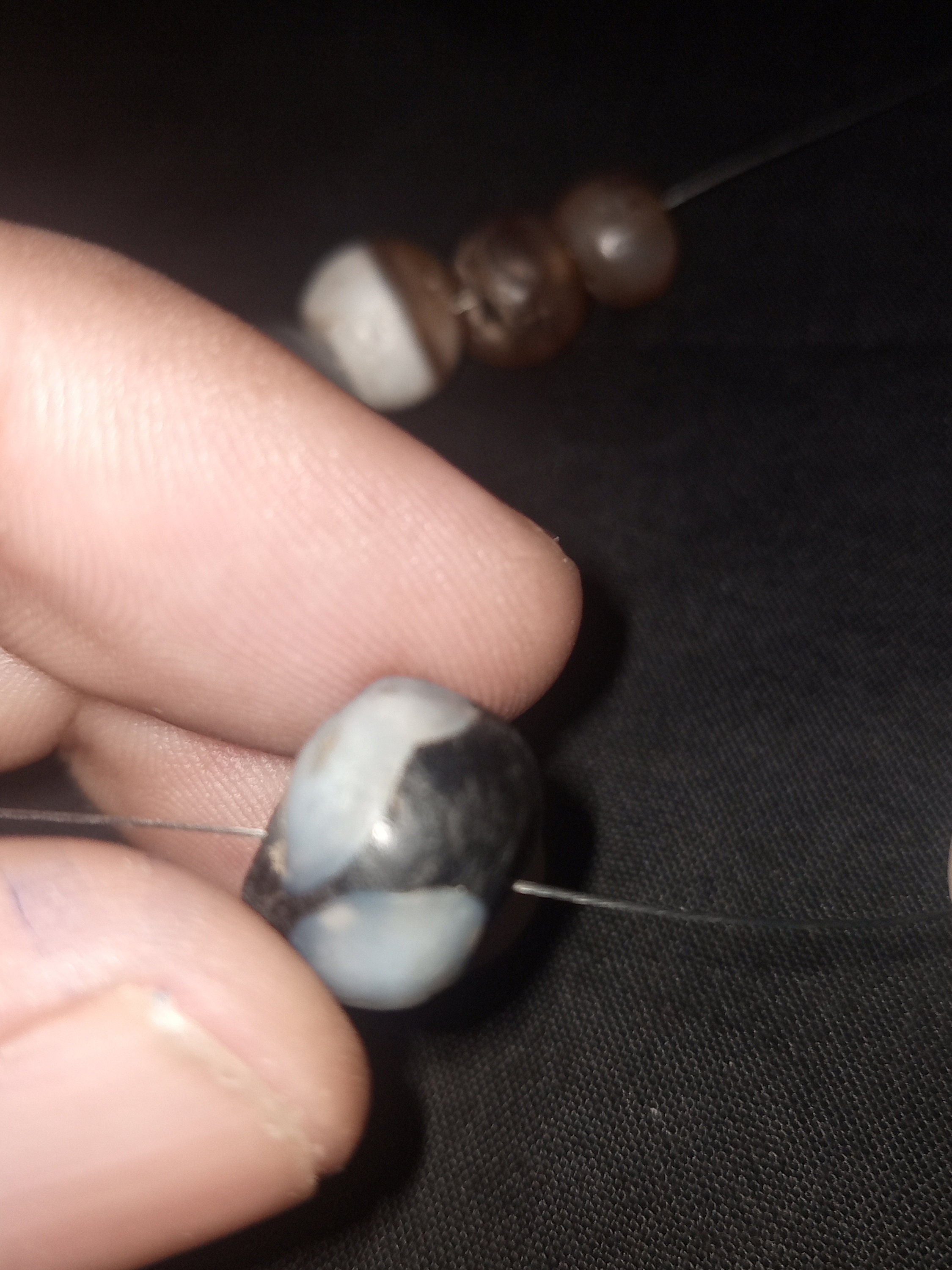 Ancient Sulemani Agate Beads With Beautiful Structures From Swat Region ...