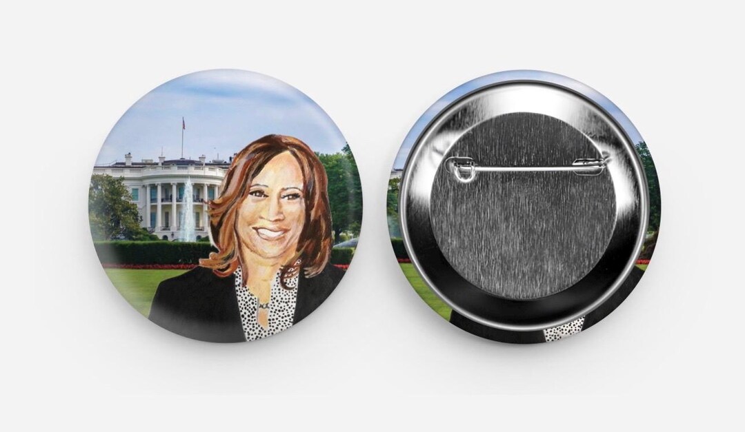 Kamala Harris White House Pin - Etsy