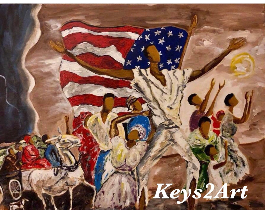 Print the First Juneteenth - Etsy