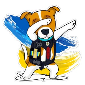 Patron dog 6x6 Car Laptop Decal Window Car - Etsy