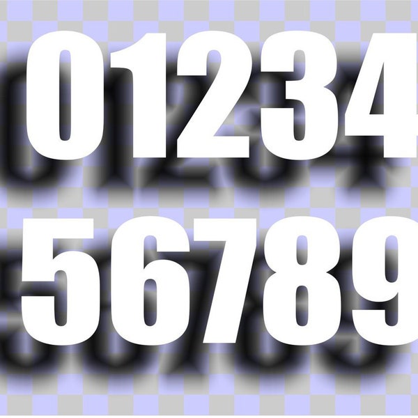 Vinyl Race Car Door Numbers - Etsy