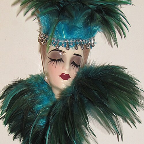 Unique Creations Limited Edition Lady Face Mask Wall Art Wall - Etsy