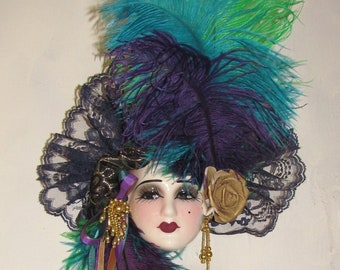 Hanging Face Mask - Etsy