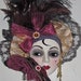 Unique Creations Victorian Lady Face Mask Wall Art, Wall Hanging Decor ...