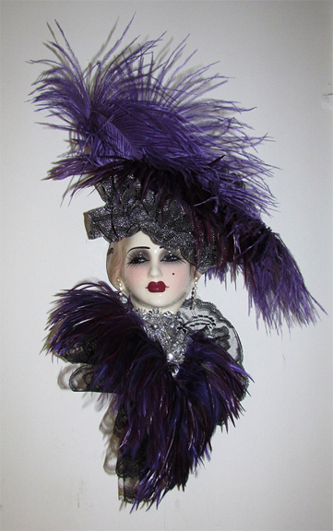 Unique Creations Limited Edition Lady Face Mask, Wall Decor , Wall ...