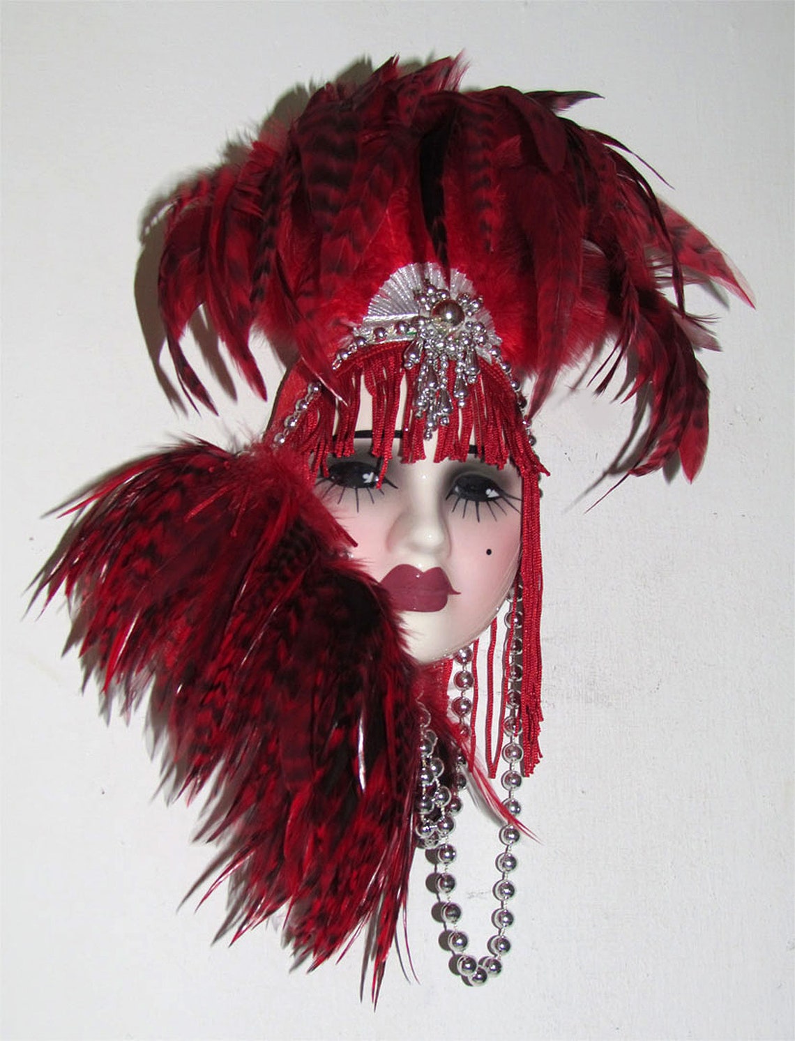 Unique Creations Lady Face Mask Wall Decor Wall Hanging - Etsy