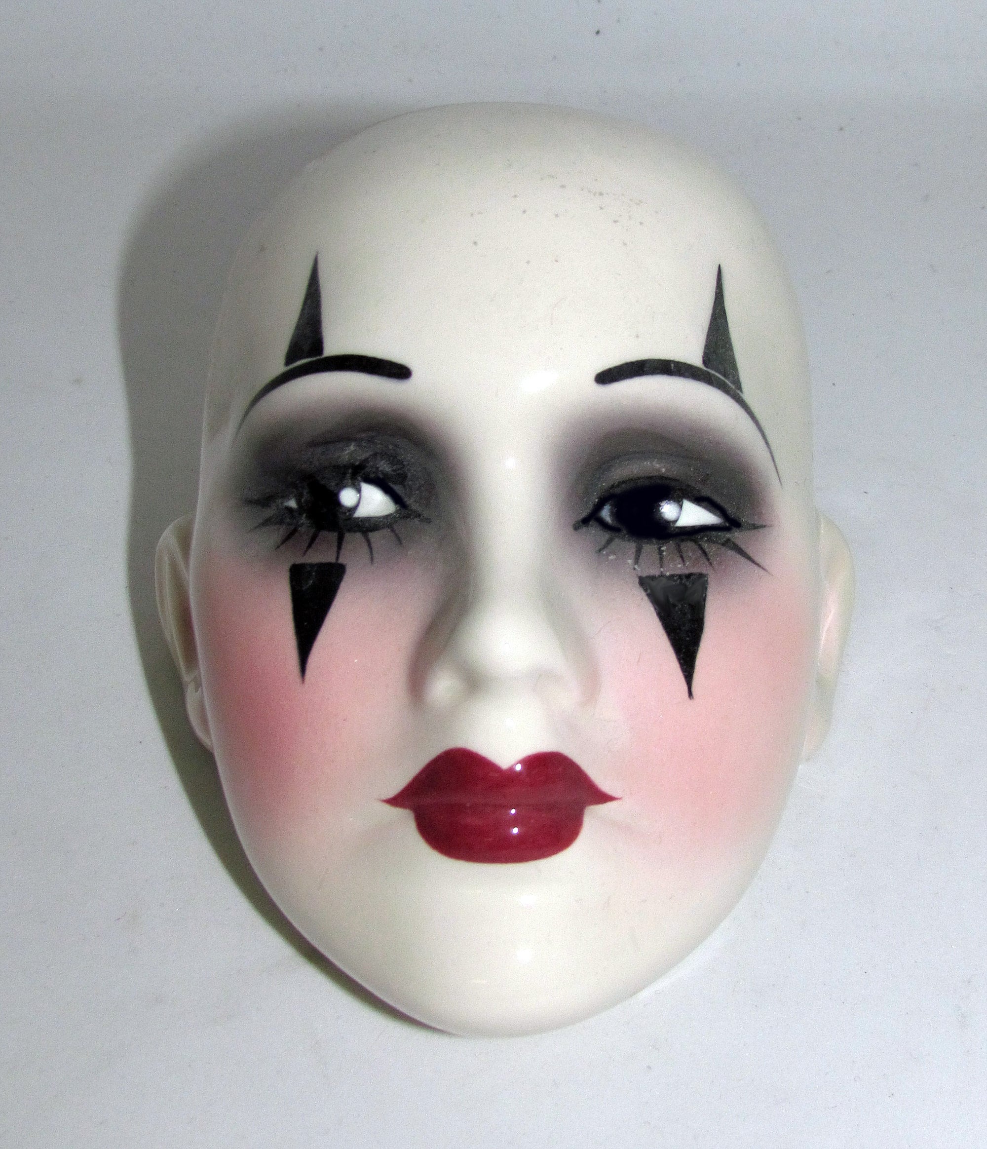 Harlequin Clown Face Makeup