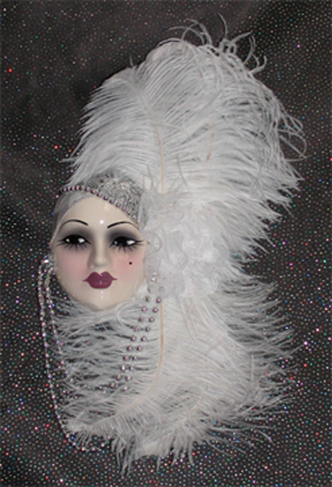 Unique Creations Lady Face Mask Wall Decor Wall Hanging - Etsy