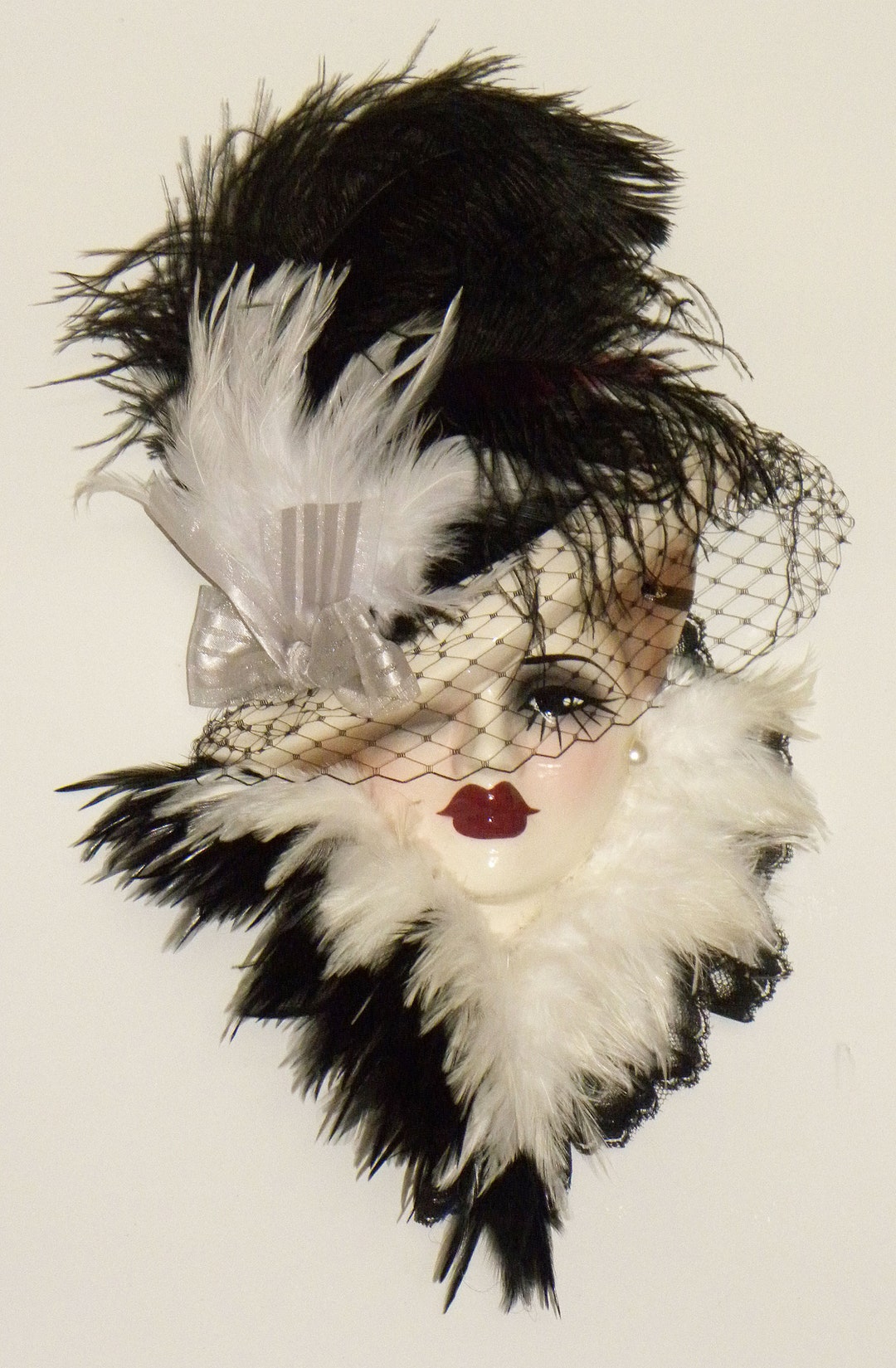 Unique Creations Lady Face Mask Wall Hanging Decor - Etsy