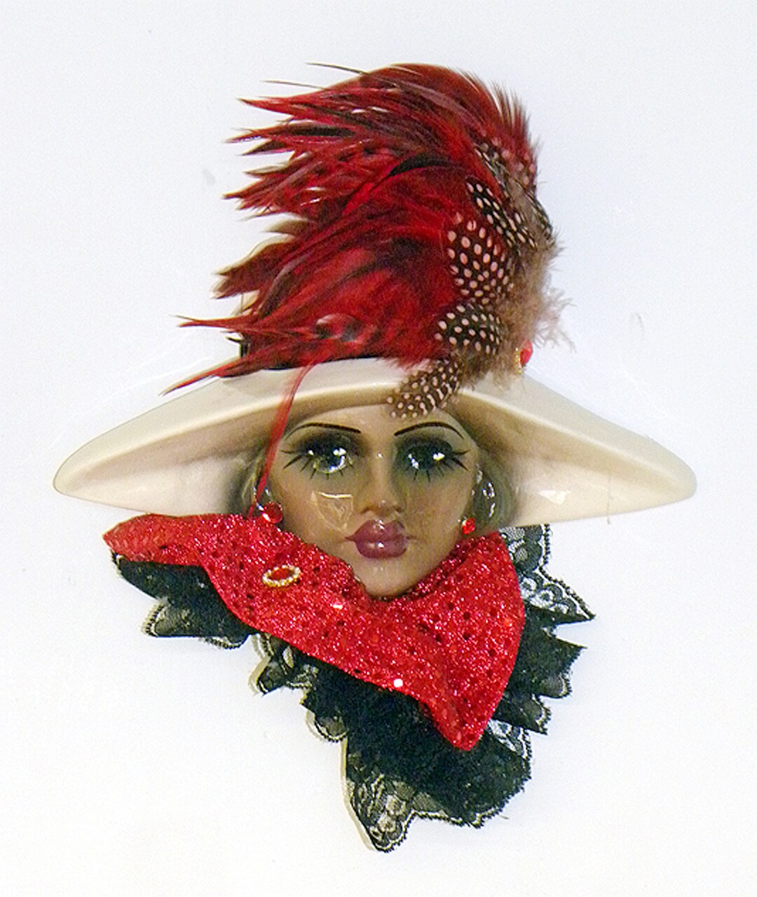 Unique Creations Limited Edition Woman of Color, Black Lady Large Face ...