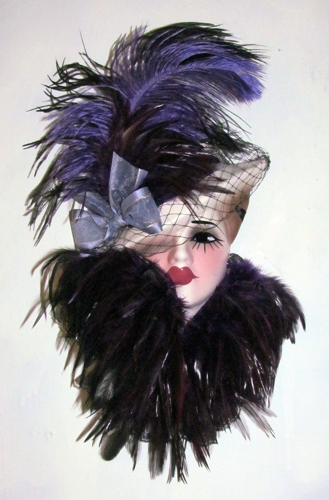 Unique Creations Lady Face Mask Wall Hanging Decor - Etsy