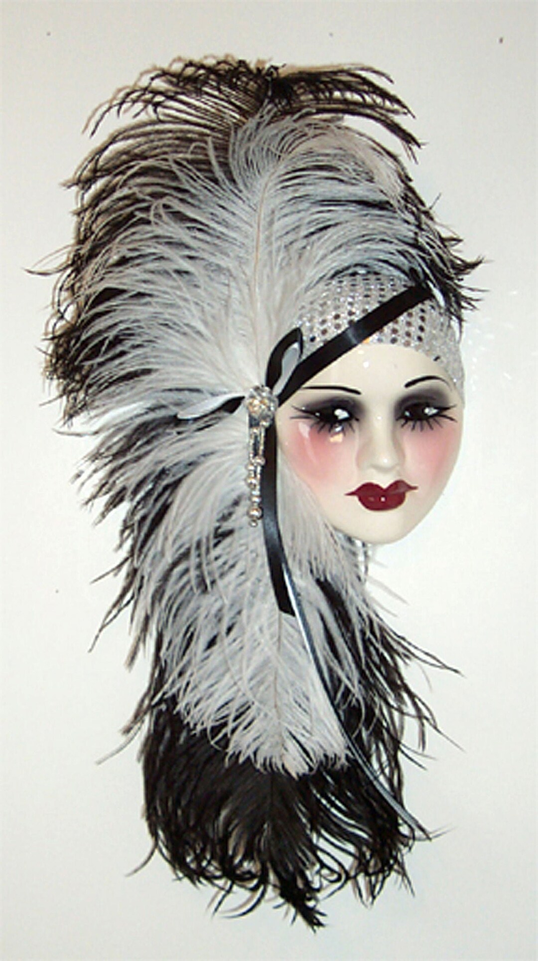 Unique Creations Lady Face Mask, Wall Decor , Wall Hanging - Etsy