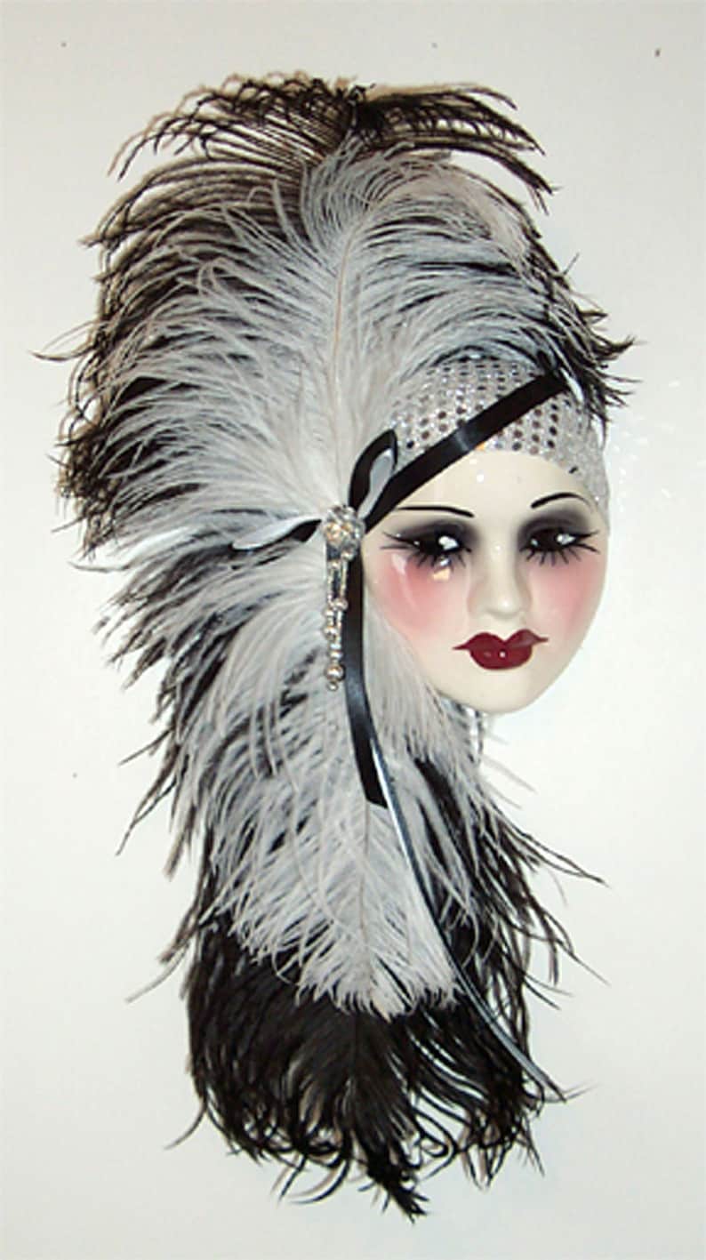 Unique Creations Lady Face Mask, Wall Decor , Wall Hanging - Etsy