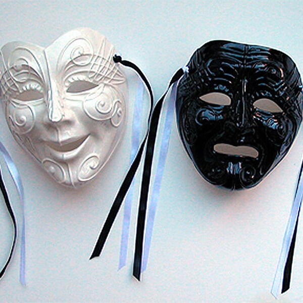 Comedy Tragedy Masks - Etsy
