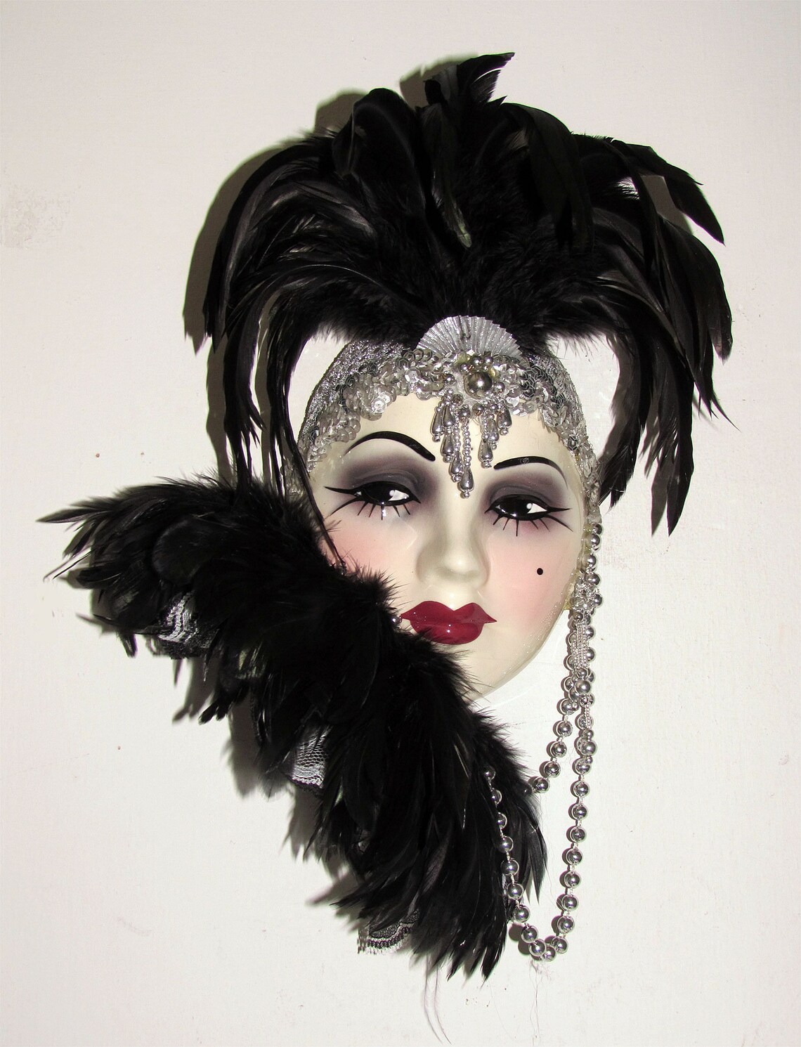 Unique Creations Lady Face Mask Wall Decor Wall Hanging - Etsy