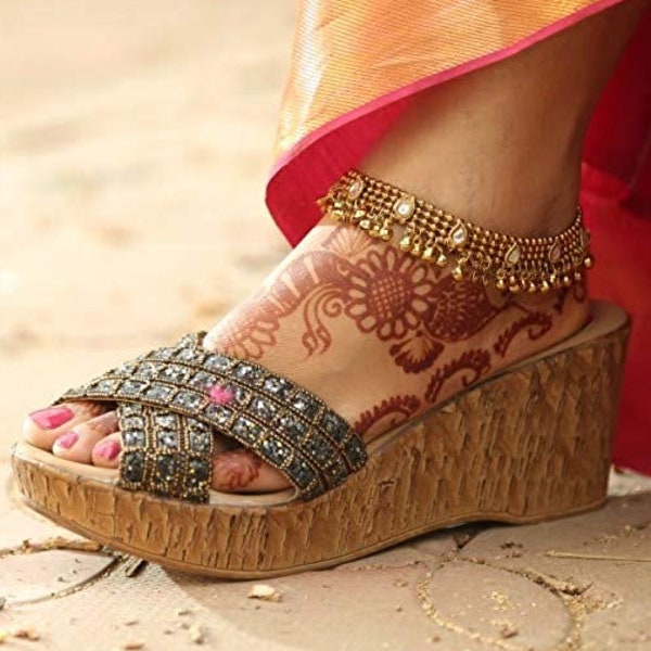 Indian Anklet - Etsy Australia