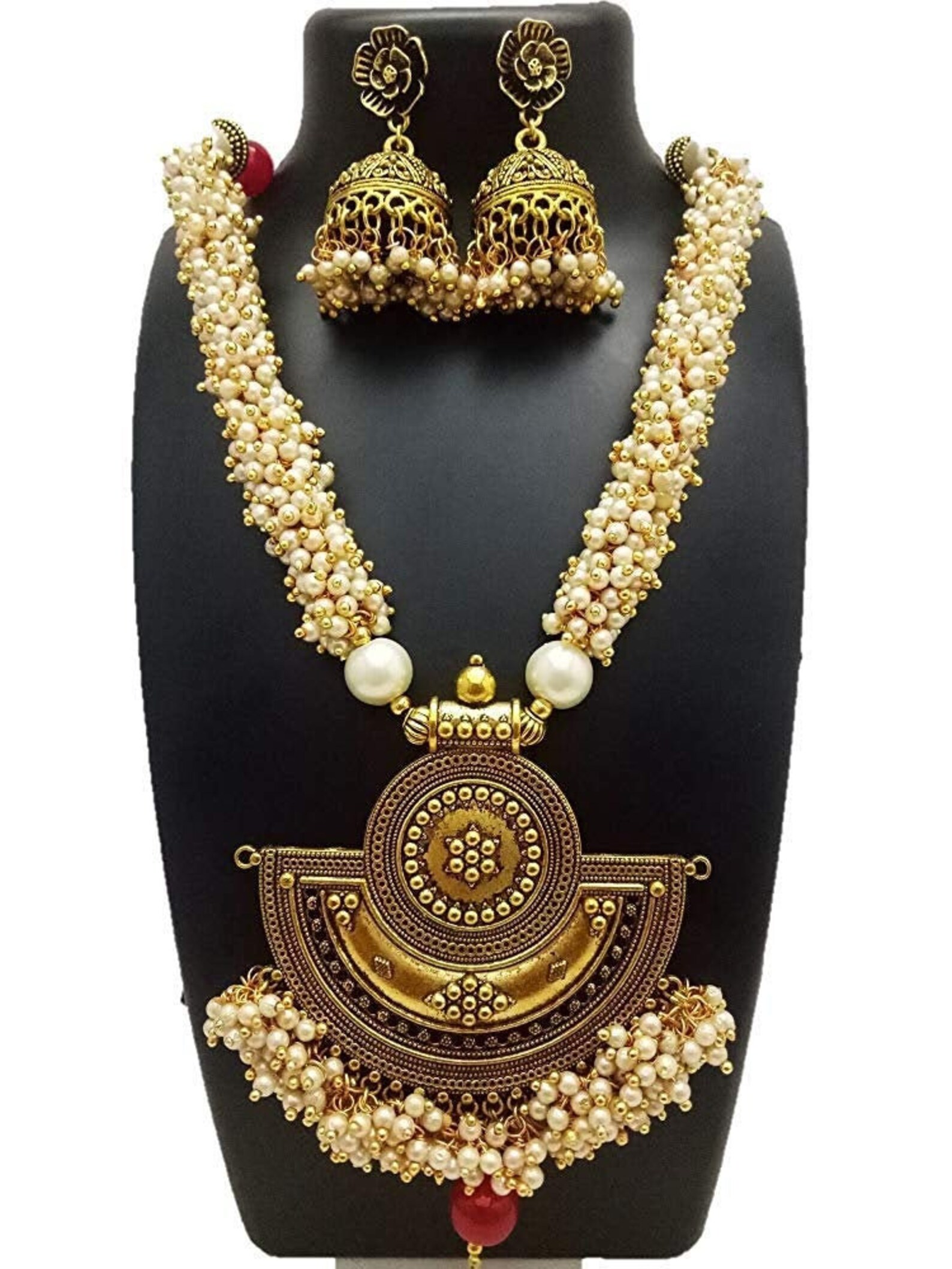 Guttapusalu Necklace Set Gutta Pusalu Jewelry Traditional - Etsy