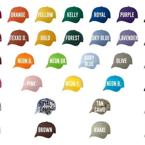 Custom Decorated Dad Cap | Etsy