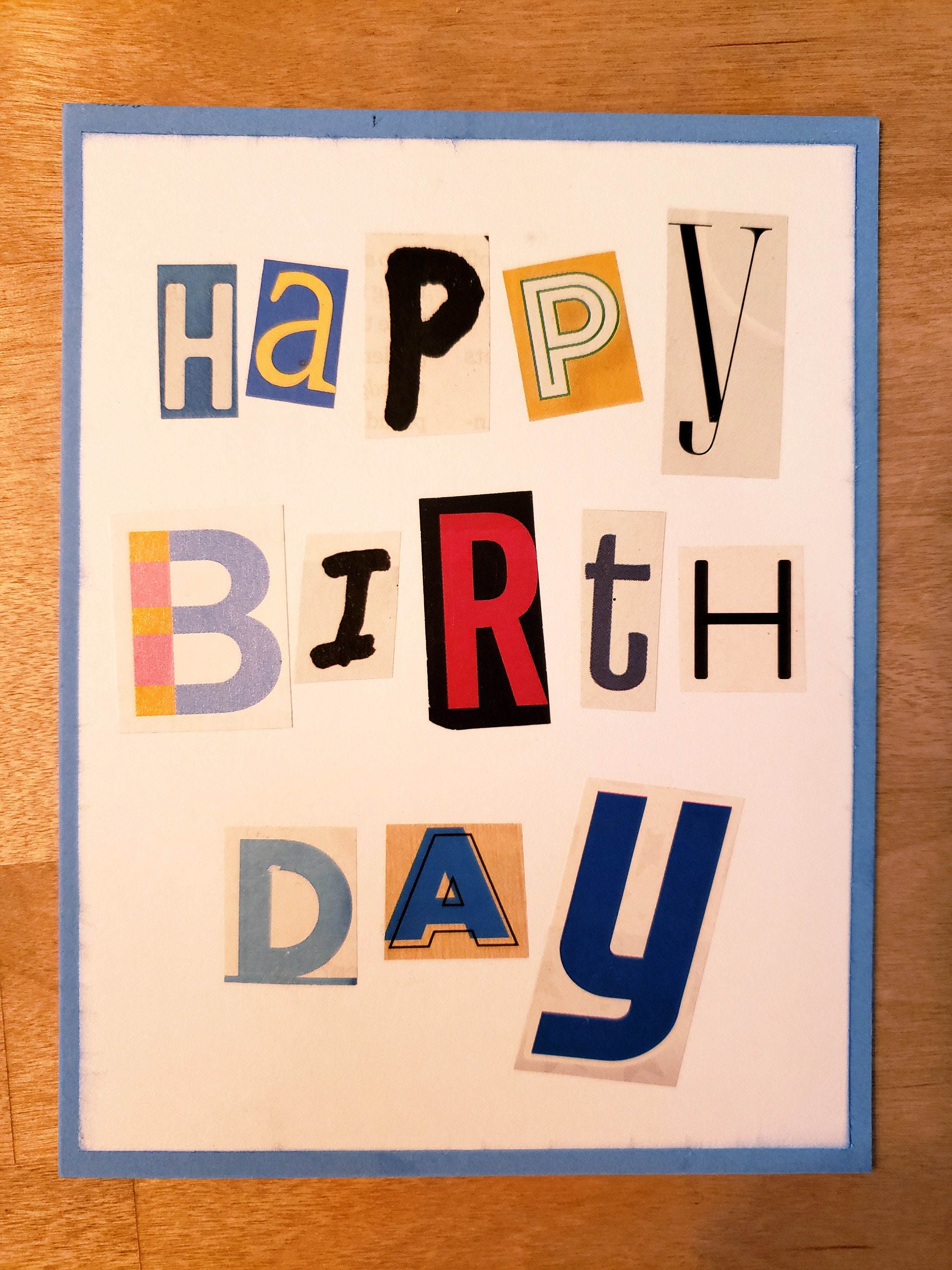 Ransom Letter Grab Bag 225, Magazine Cutouts, Collage Letters, Mixed ...