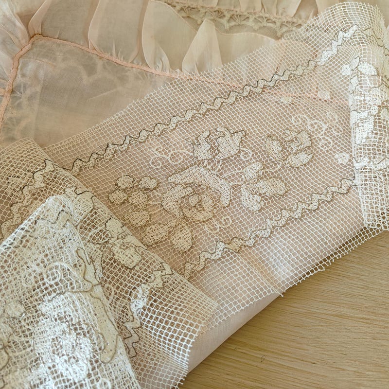 Vintage Net Lace - Etsy