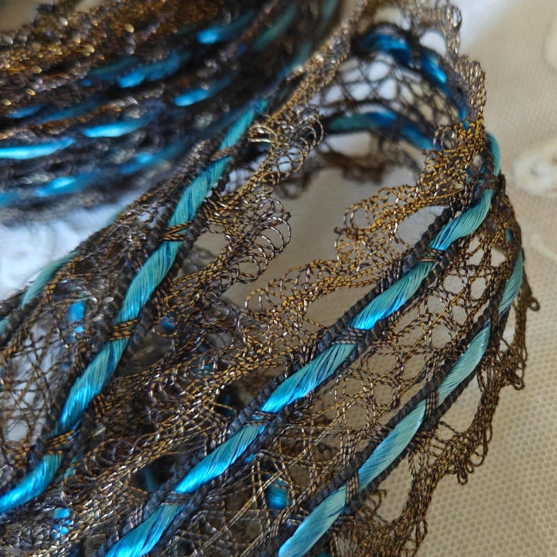 Metal Lace Trim - Etsy
