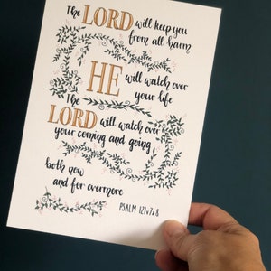 The Lord Will Keep You From All Harm, He Will Watch Over Your Life ...