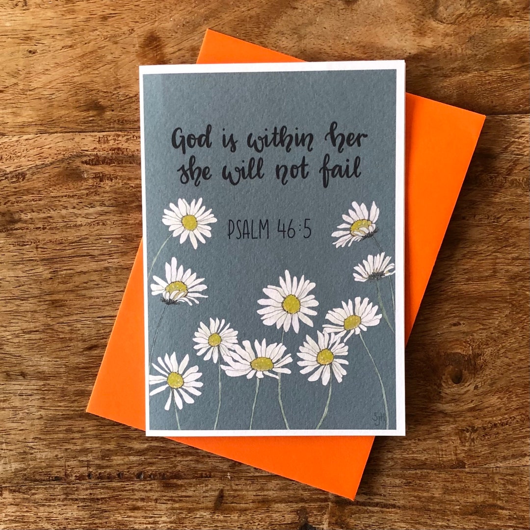 God is Within Her She Will Not Fail, Psalm 46:5. Beautiful Hand ...