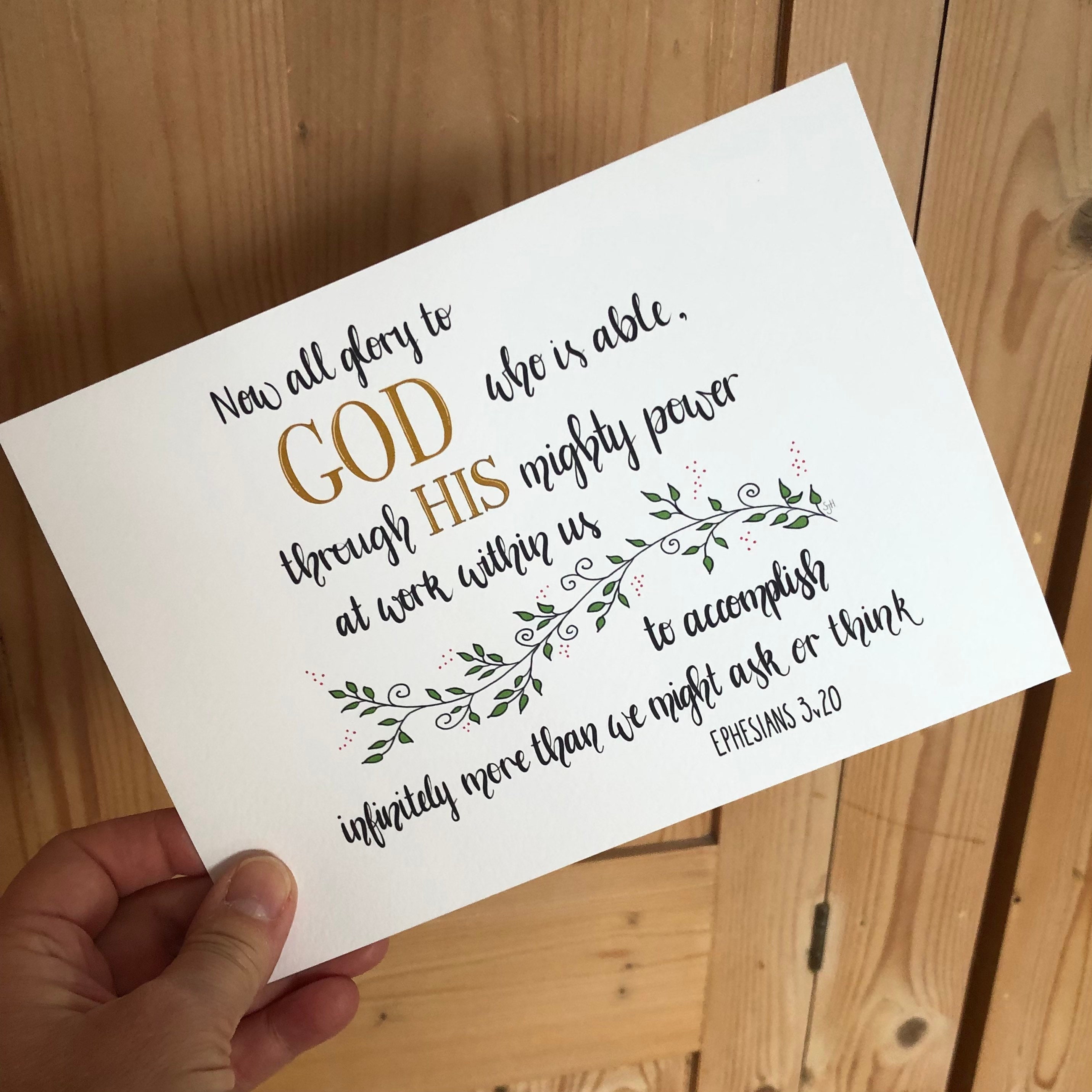 God Can Do Immeasurably More Than We Ask or Think, God Who is Able ...