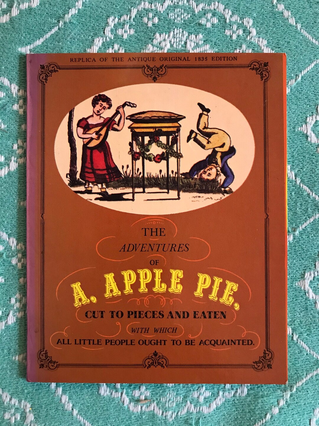 Buy A Apple Pie Little Alphabet Book. Replica of Antique 1835 Original ...