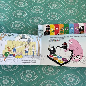 Barbapapa Les Couleurs. FRENCH Book. the Colours, Fun Pictures ...