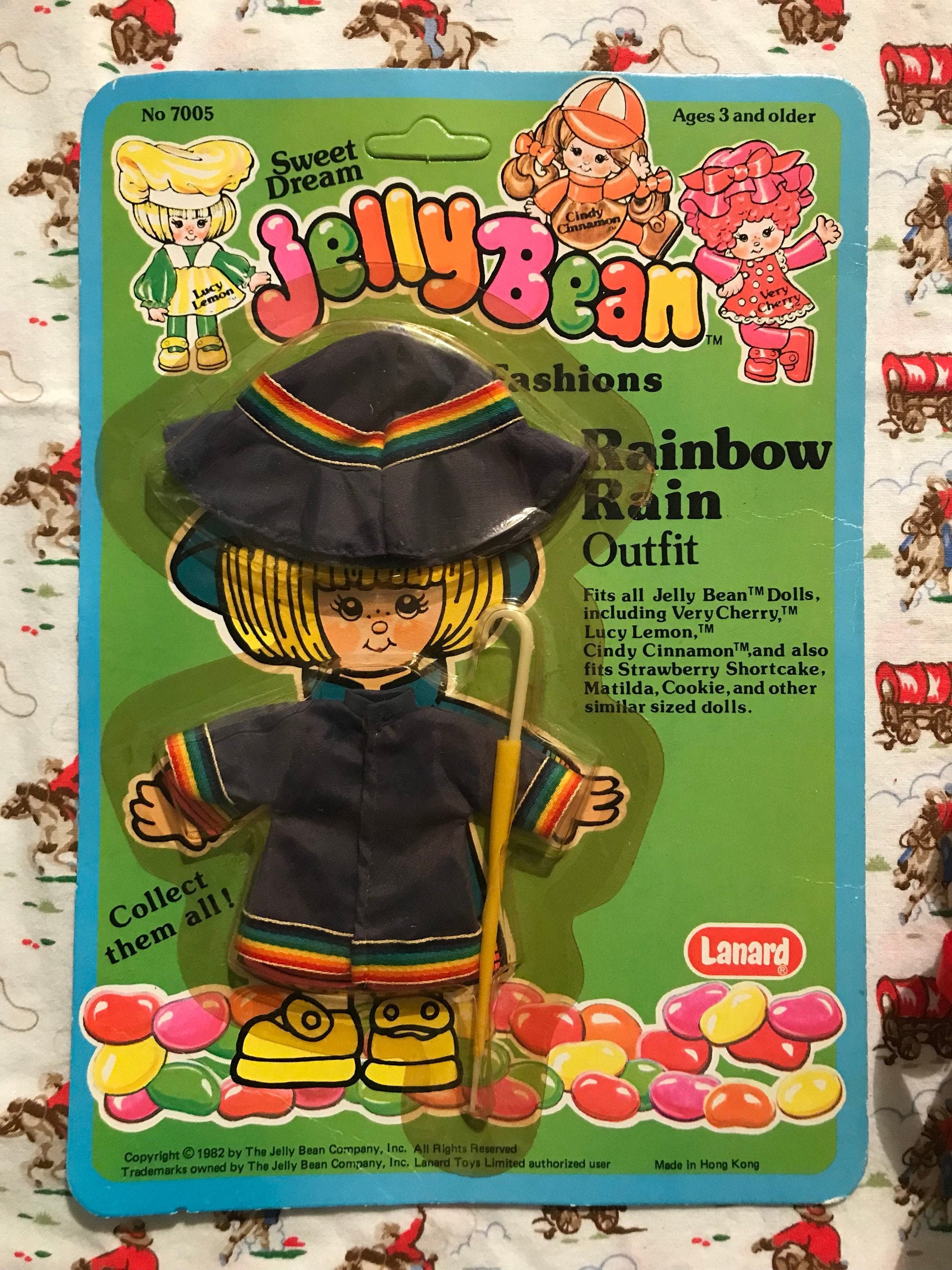 Jelly Bean Rainbow Rain Outfit.dolls - Etsy