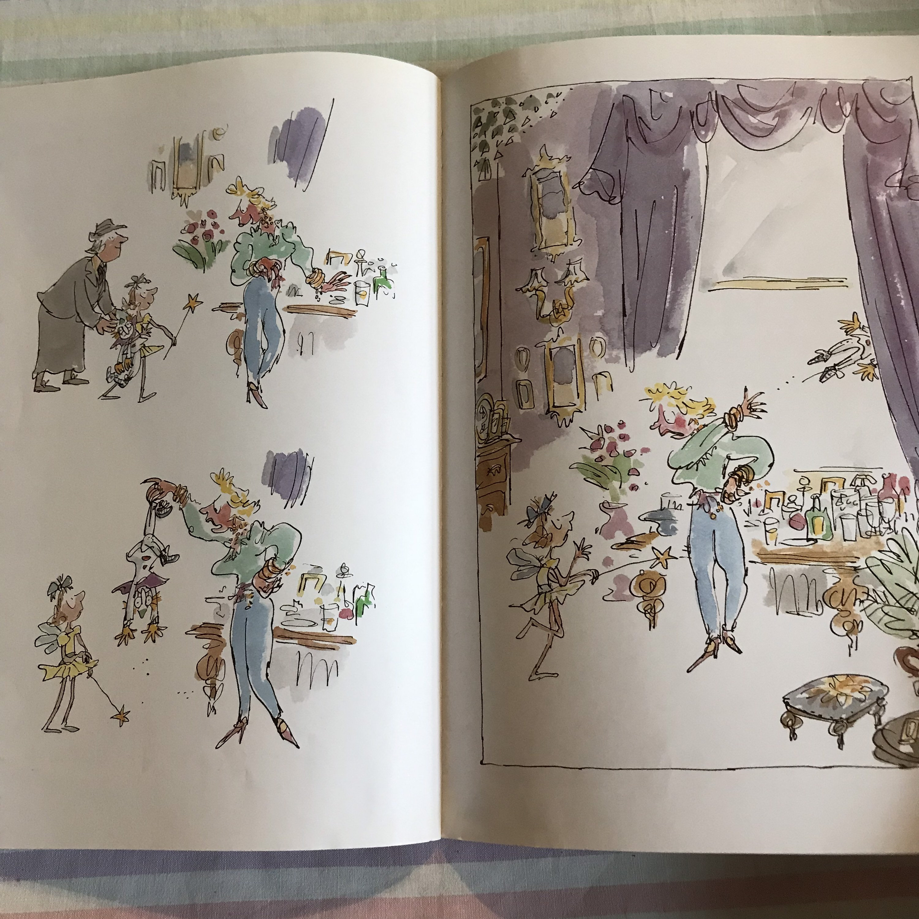 Quentin Blake. Clown Puppet Book From Christmas Animation. - Etsy UK