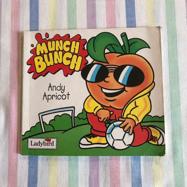 Ladybird Book Munch Bunch Andy Apricot. Vintage 80s Books - Etsy