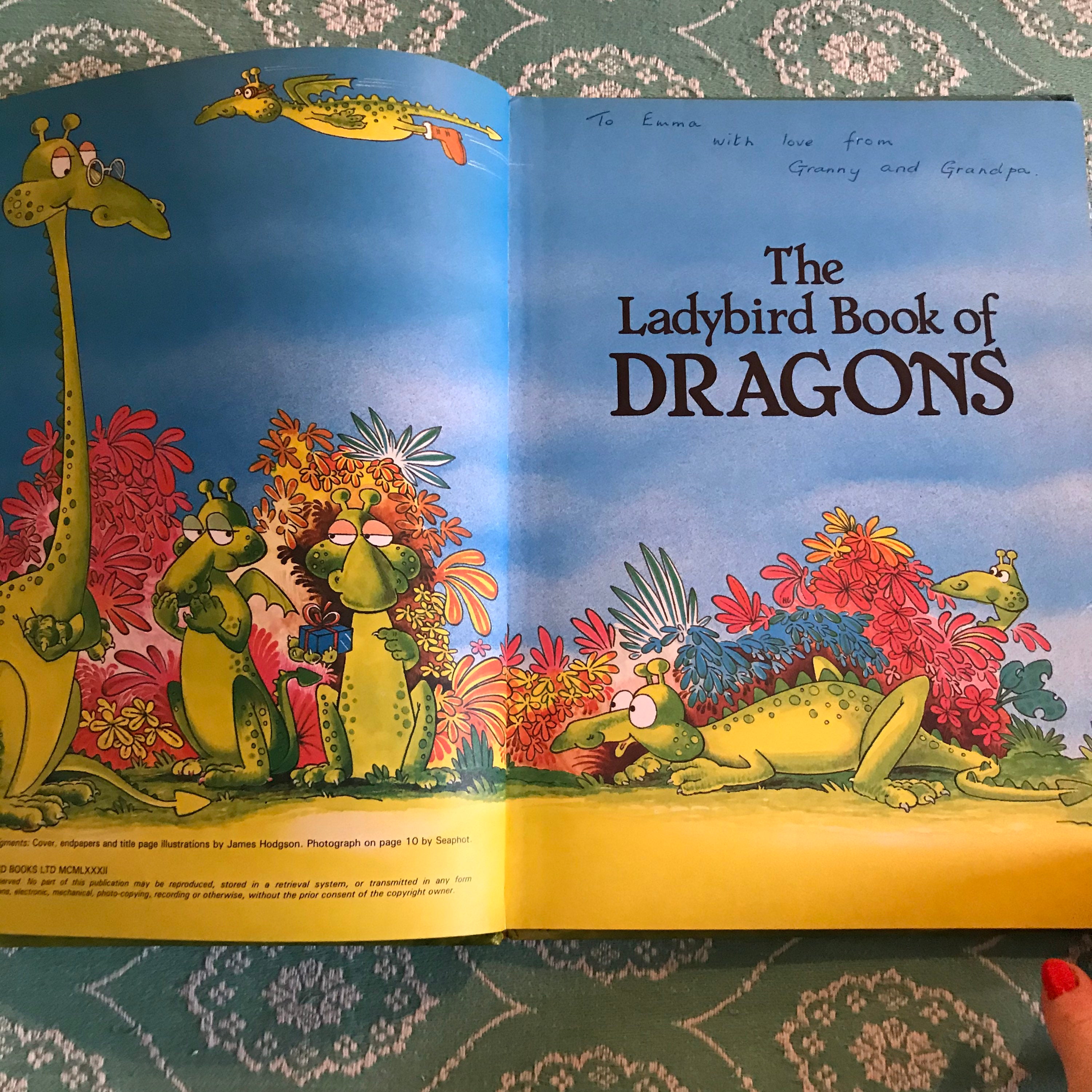 The Ladybird Book of Dragons.large Hardback, Fact/ Fiction.classic ...