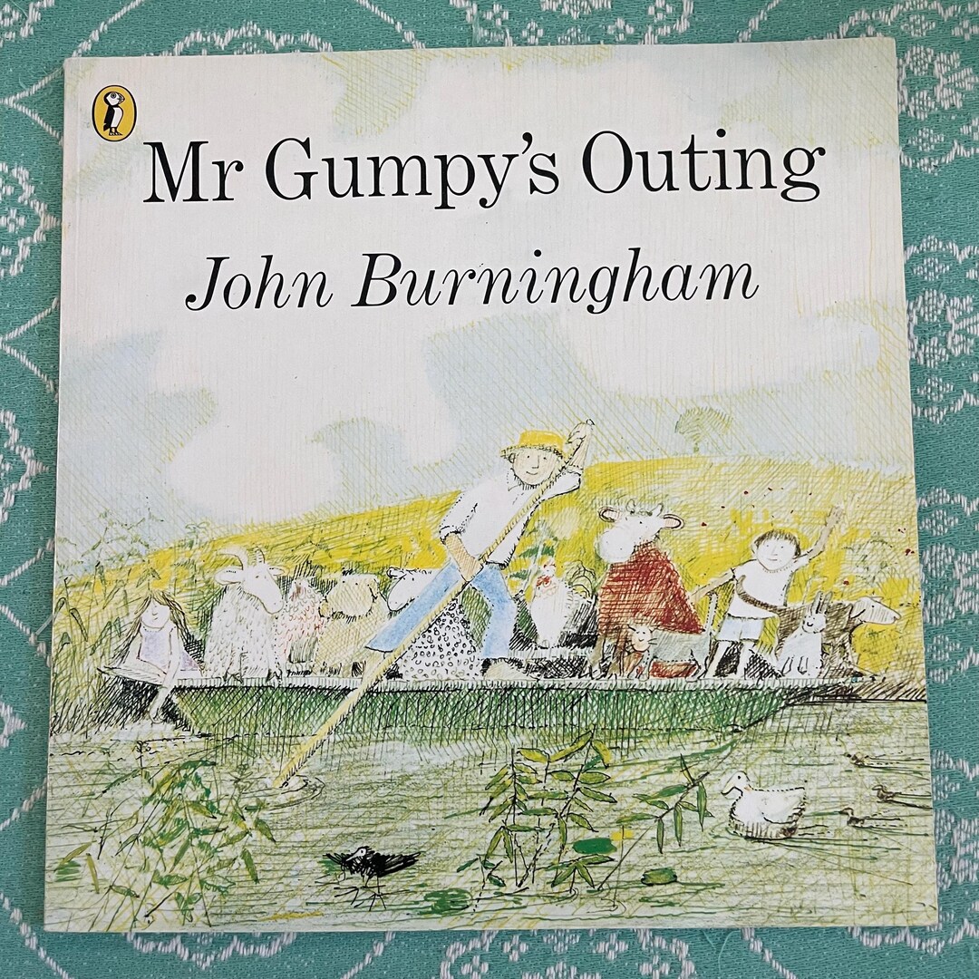 Mr Gumpys Outing. John Burningham Classic Children Books. Animals, Boat ...