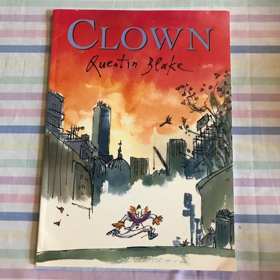 Quentin Blake. Clown Puppet Book From Christmas Animation. - Etsy UK