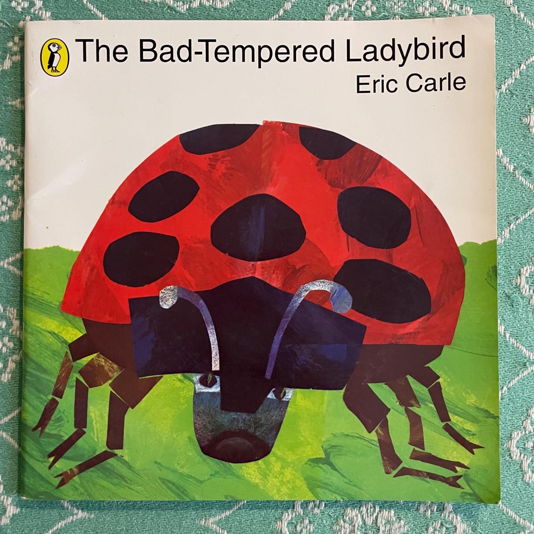 The Bad Tempered Ladybird 1982 . Eric Carle. Flaps. Childrens Story ...