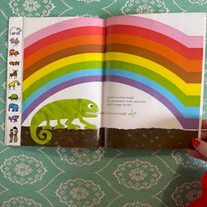The Mixed up Chamleon, Eric Carle. Tab Book. Flaps. Childrens Story ...