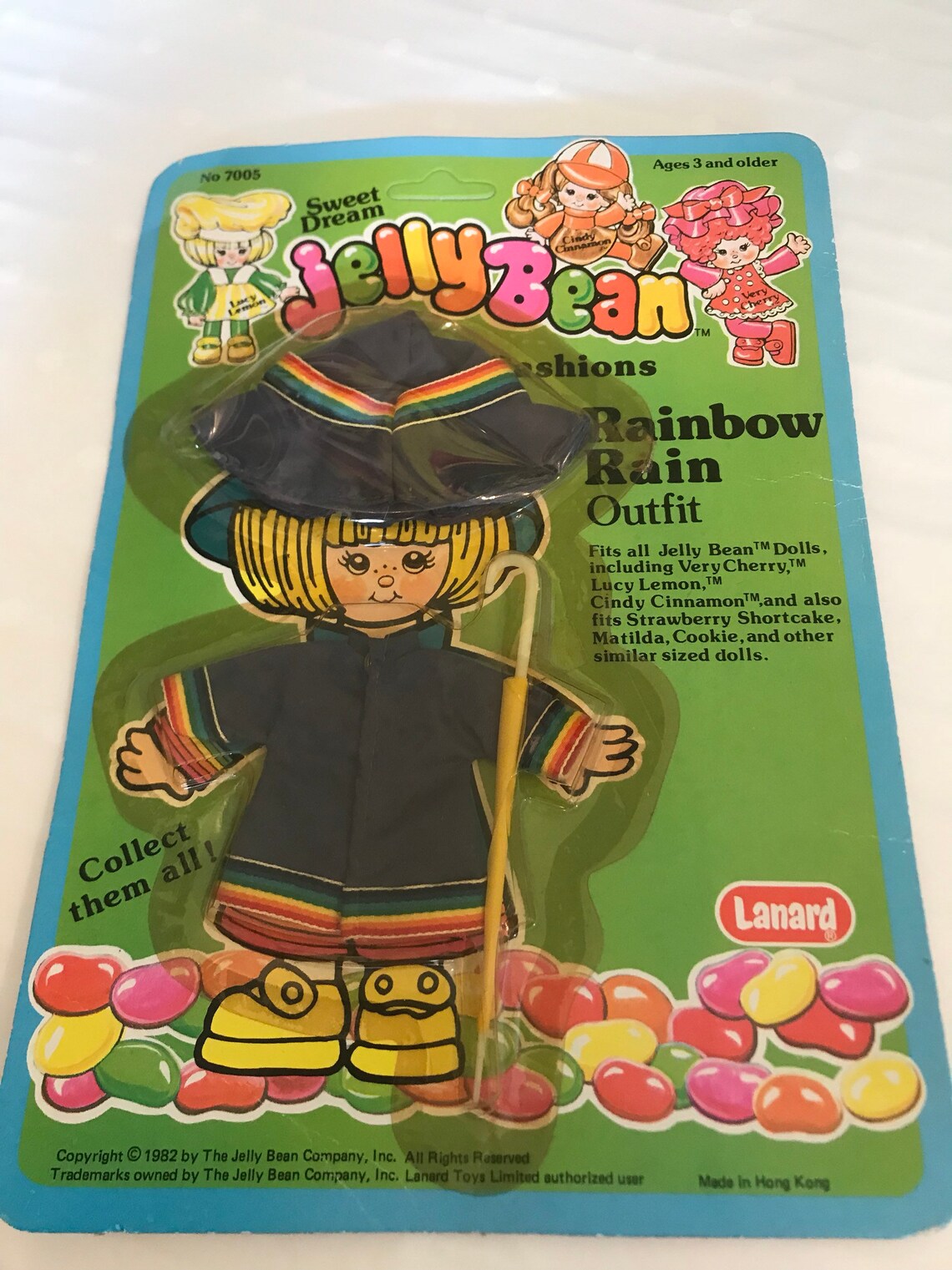 Jelly Bean Rainbow Rain Outfit.dolls - Etsy