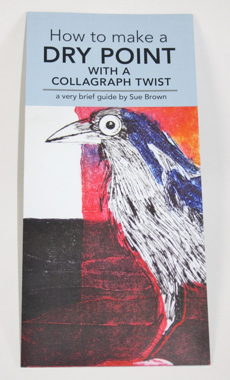 How to Make a Dry Point Print With a Collagraph Twist - Etsy