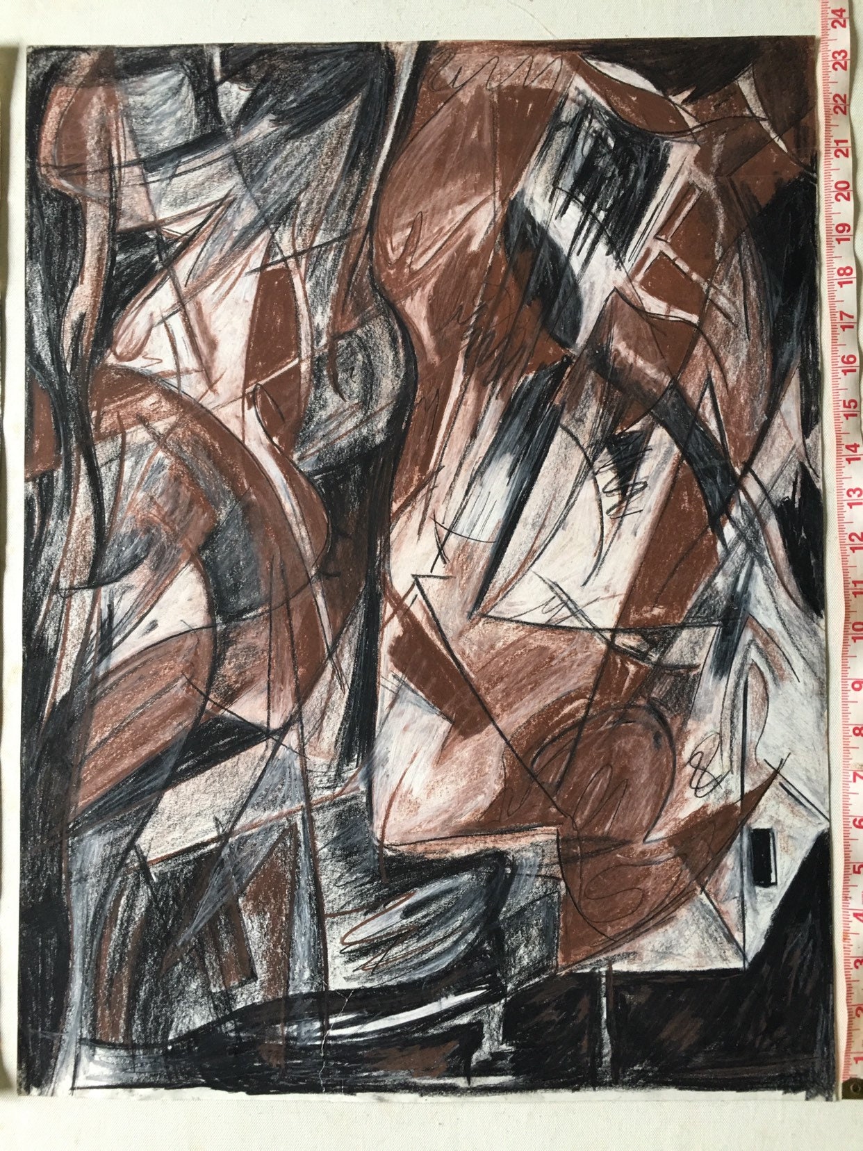 Bodegón cubista Díptico cubismo Mark Flake Dibujo - Etsy México