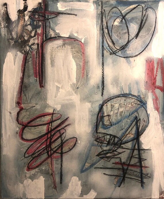 Mark Flake Original Signed Mixed Media Painting. 18x24. 2019 - Etsy