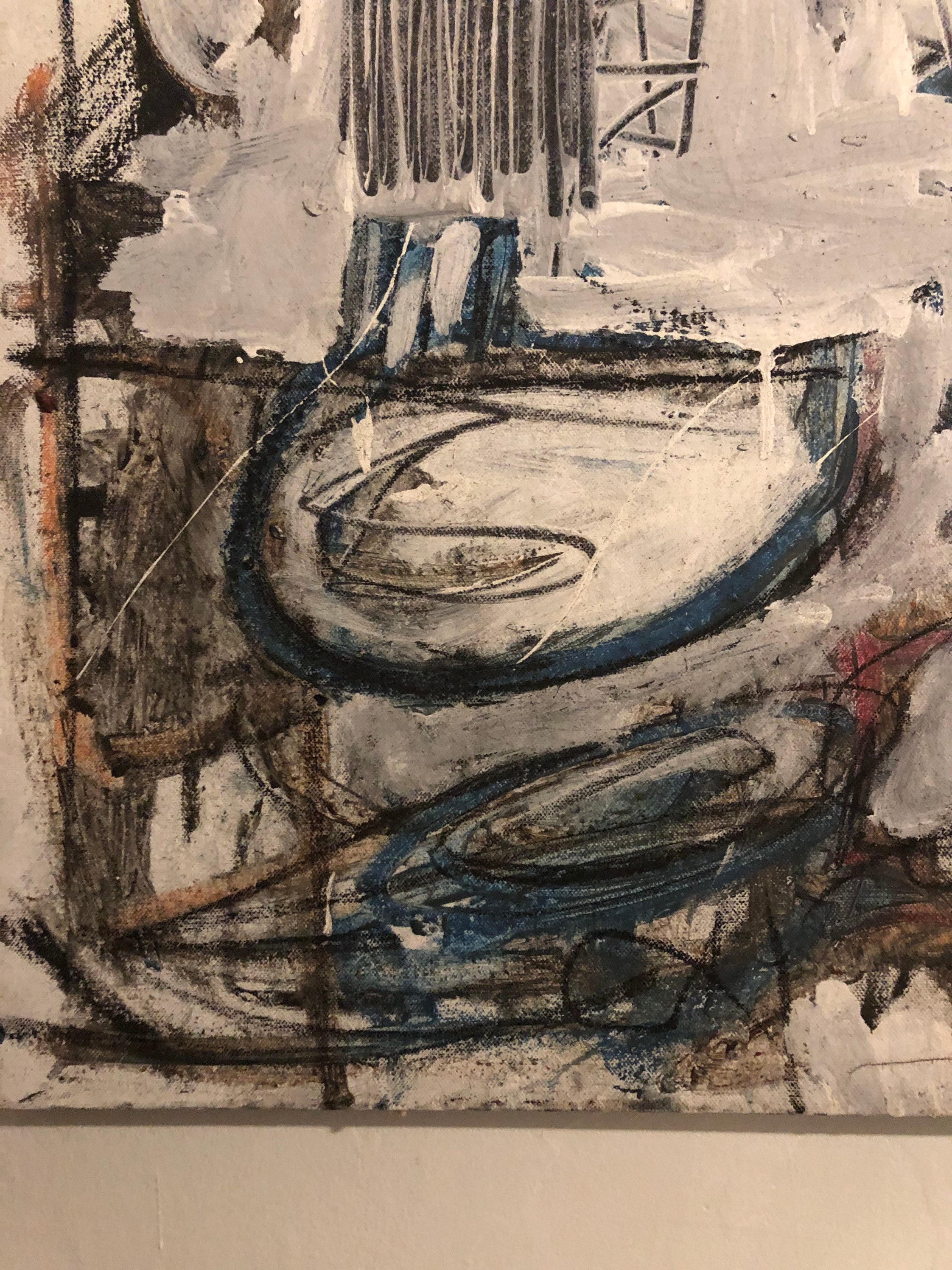 Mark Flake Signed Original Mixed Media Painting. 18x24. 2019. - Etsy