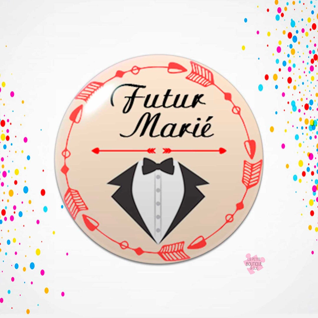 Groom and Groom's Team Badge Set EVG Witness Best Man Wedding Wedding ...